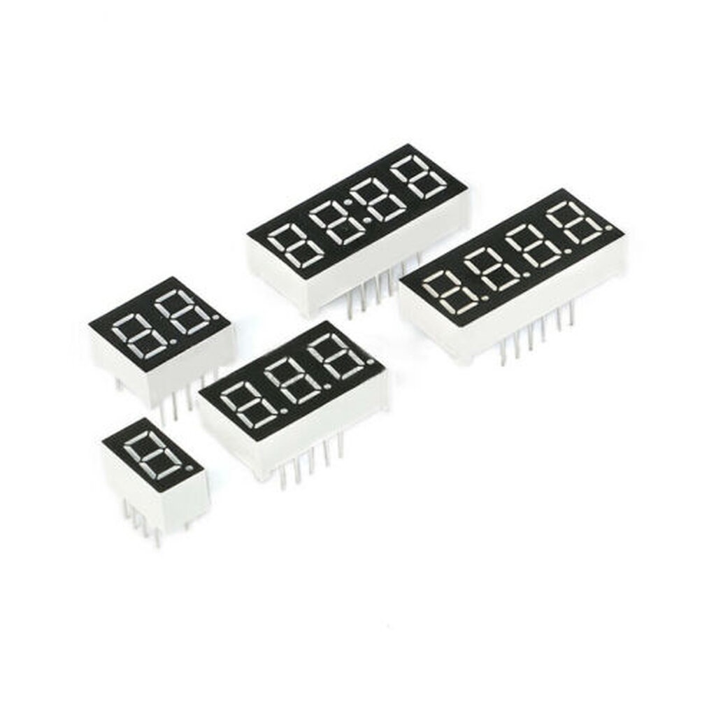 7-segment display 0.36 inch จอแสดงตัวเลข [ 1 2 3 4 digit ] common ...