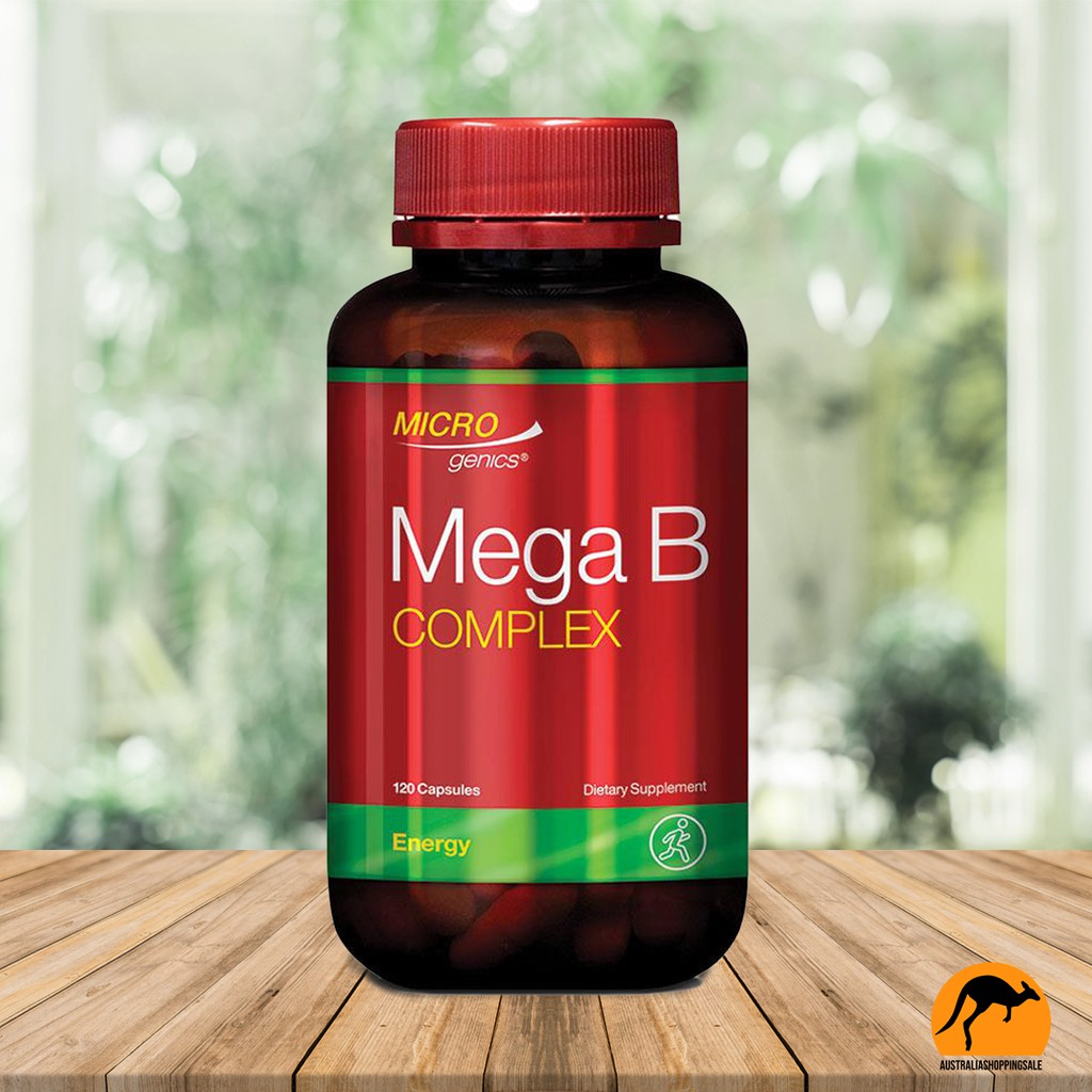 Microgenics วิตามินบีรวม Mega B Complex 120 Capsules | Shopee Thailand