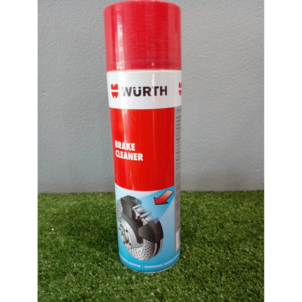 WURTH BRAKE CLEANER ผลิตภัณฑ์ล้างทำความสะอาดระบบเบรค500ML. / 1 กระป๋อง ...
