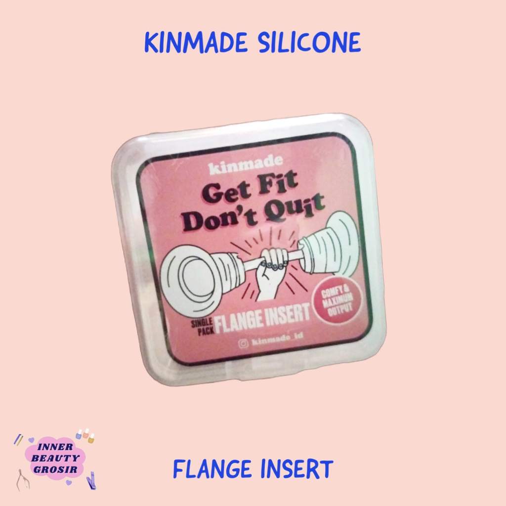 Kinmade Silicone Flange Insert/Breast Pump Slip Funnel/Breast Pump ...