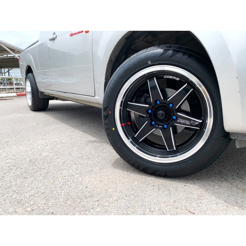 ล้อ Cosmis Type R r18 9.5/9.5 หน้าหลัง รับประกัน 6 ปี ราคาต่อ สี่วง ใช้ ...