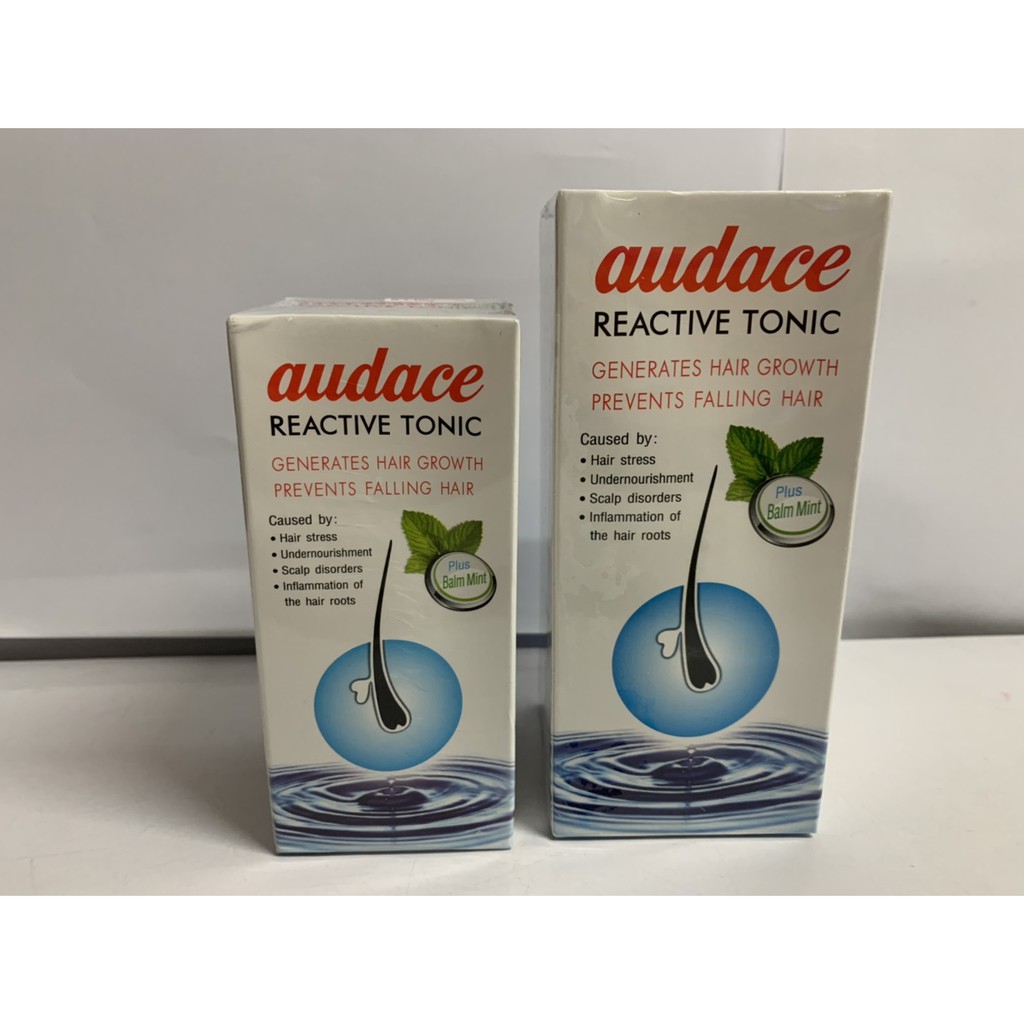 Audace ออด๊าซ Reactive Tonic น้ำยาเสริมรากผมใหม่ ป้องกันผมร่วง | Shopee ...