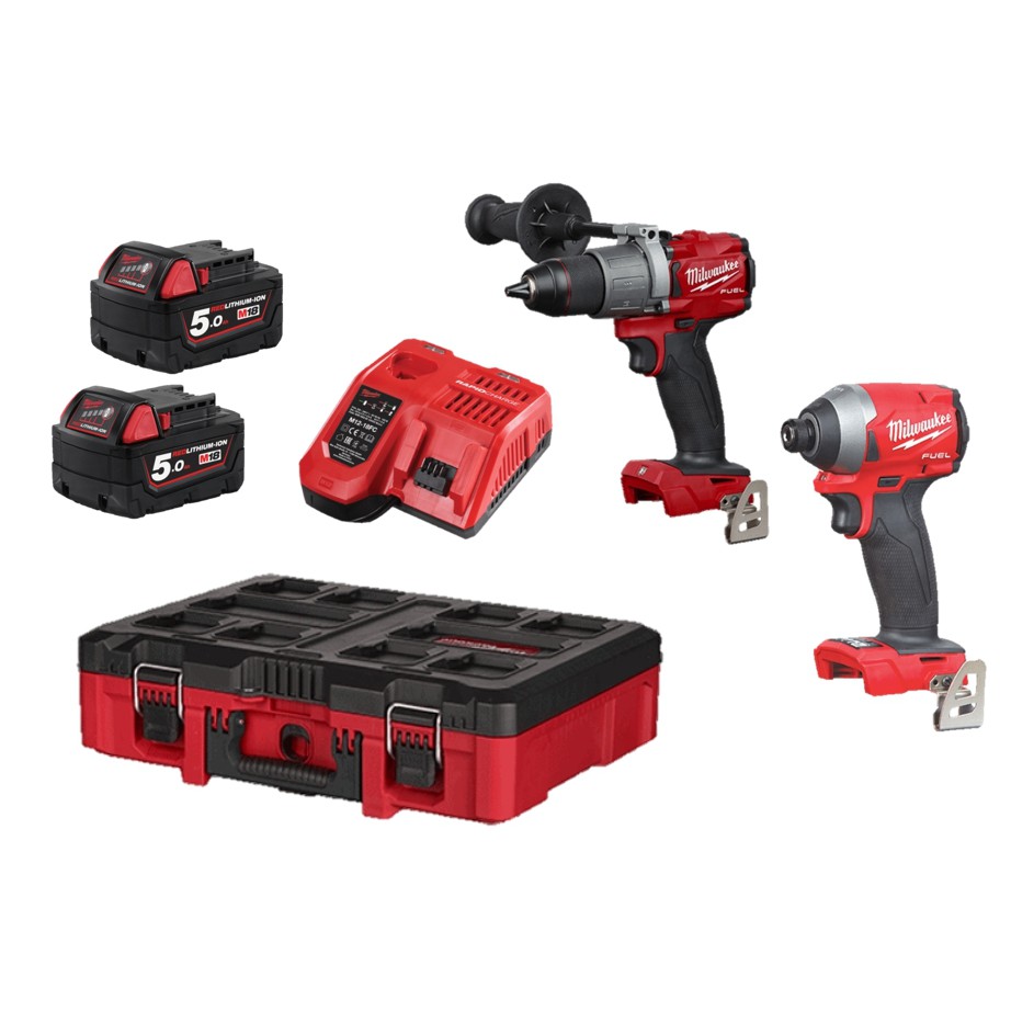 Milwaukee M18 FPD2 & M18 FID2 สว่านกระแทกไร้สาย 18V และ ไขควงกระแทกไร้ ...