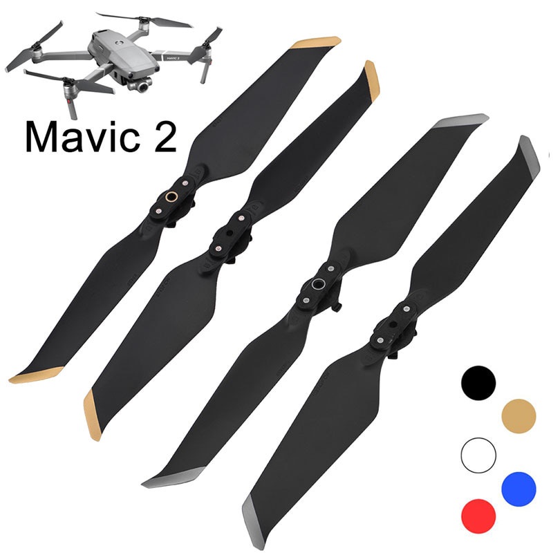4PCS Low-Noise Props Propeller for DJI Mavic 2 Pro Zoom Quick-Release ...