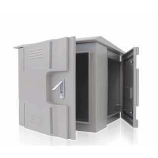 19” GERMAN WALL RACK OUTDOOR 9U, ลึกใช้งาน 60 cm. galvanize steel 60 x ...