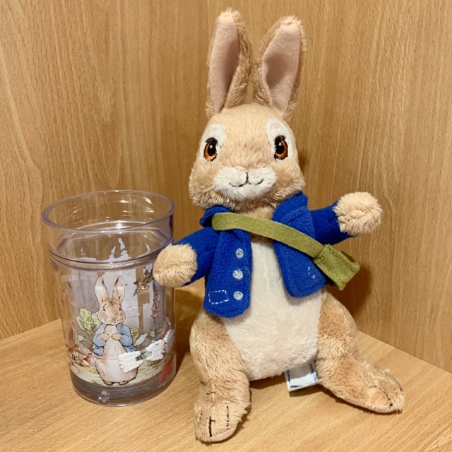 Peter Rabbit Set ตุ๊กตา และแก้วน้ำ จากอังกฤษ 🇬🇧 | Shopee Thailand