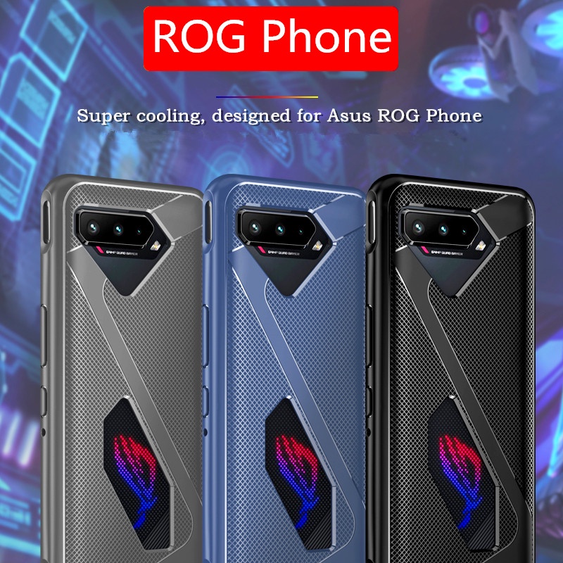 Asus ROG Phone 5 5s Pro Luxury Shockproof Armor Case Soft TPU Silicone ...