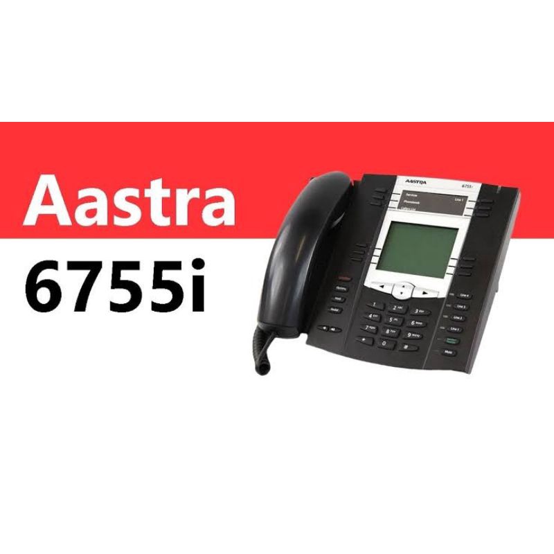 IP Phone Aastra 6755i ไอพีโฟน รองรับระบบ SIP 9คู่สาย VoIP | Shopee Thailand