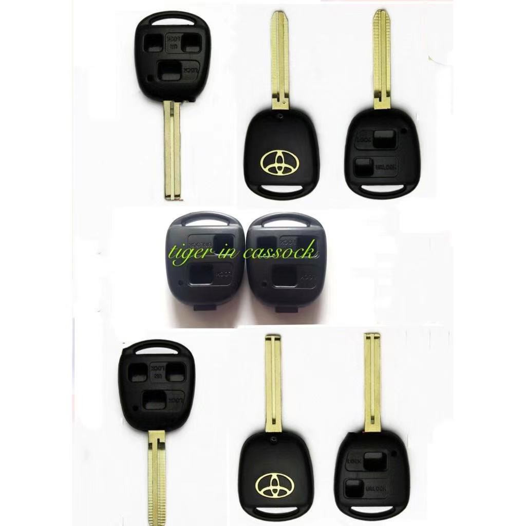 TOYOTA 2/3 Buttons remote keyless key casing for replacing TOYOTA Land ...