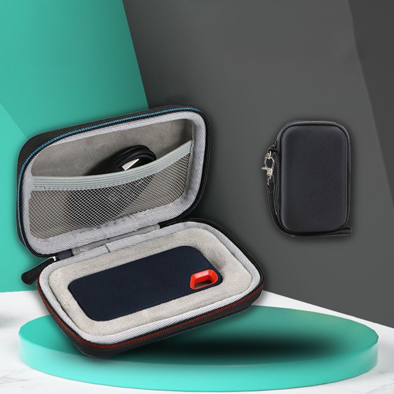 Capa กระเป๋าเคส EVA แบบพกพา กันกระแทก สําหรับ San Disk 250GB 500GB 1TB 2TB SSD SD | Shopee Thailand