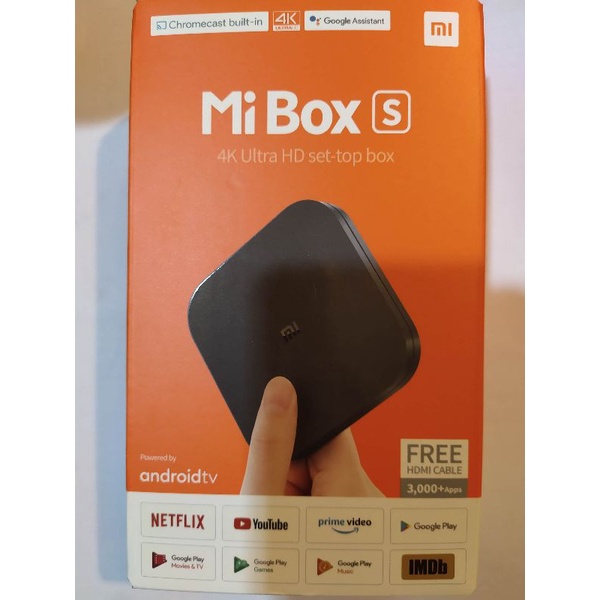 Xiaomi Mi Box S กล่องแอนดรอยด์ทีวี Version 4k Ultra HD มือสอง | Shopee ...