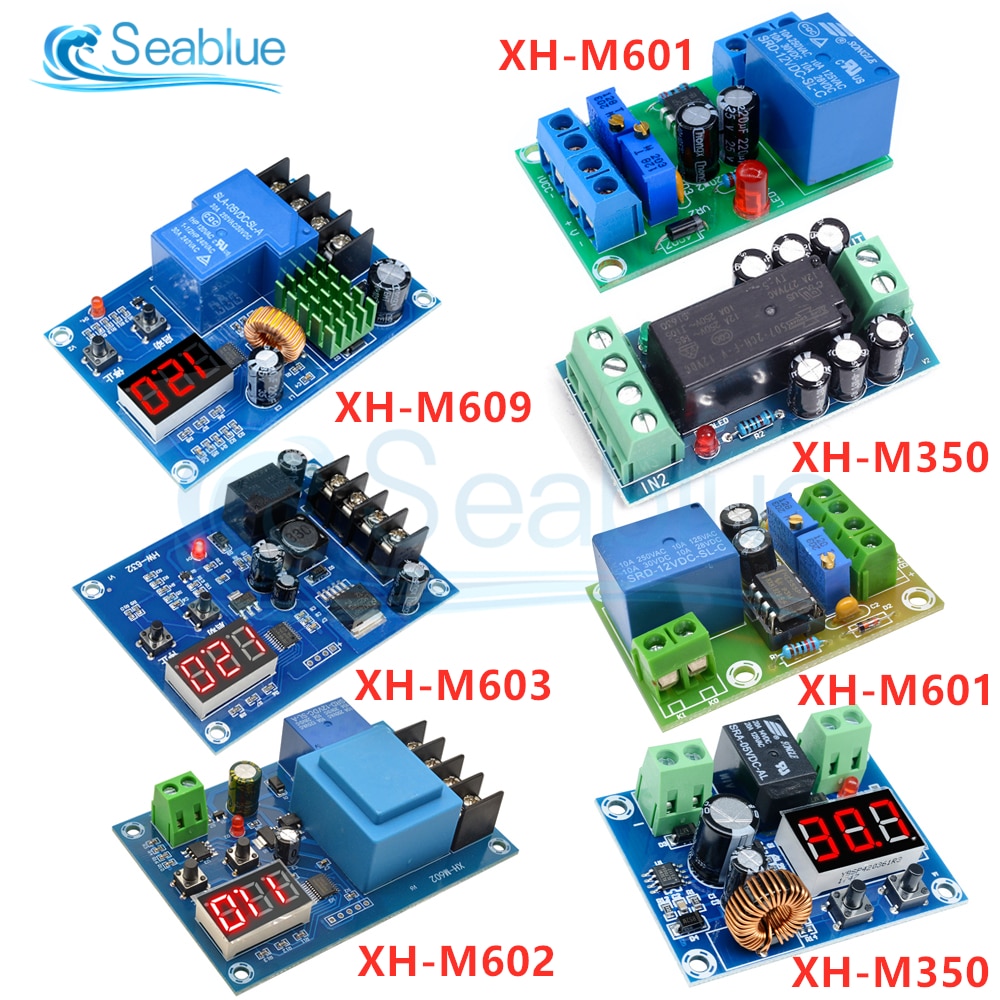 บอร์ดโมดูลควบคุมการชาร์จแบตเตอรี่ลิเธียม 12V 24V XH-M600 XH-M601 XH ... บอร์ดโมดูลควบคุมการชาร์จแบตเตอรี่ลิเธียม 12V 24V XH-M600 XH-M601 XH ...