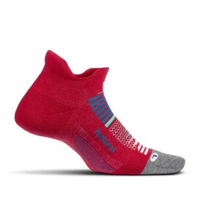 FEETURES ELITE MAX CUSHION NO SHOW QUASAR PINK - ถุงเท้าออกกำลังกายกัน ...