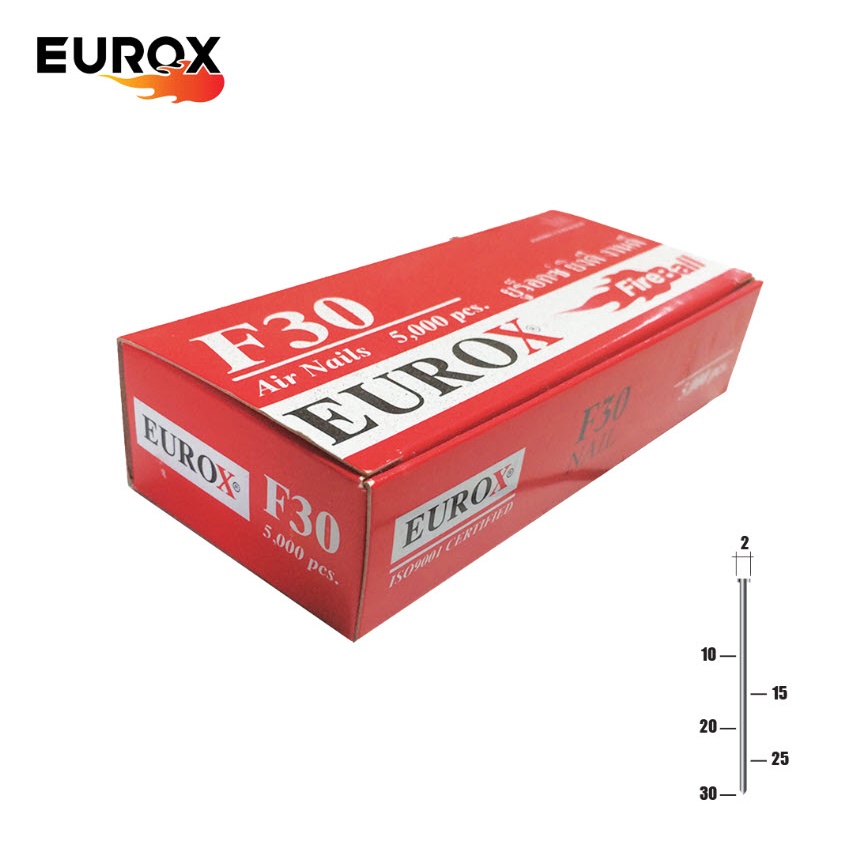 ตะปูยิงขาเดี่ยว F30 EUROX (5000 PES.) | Shopee Thailand