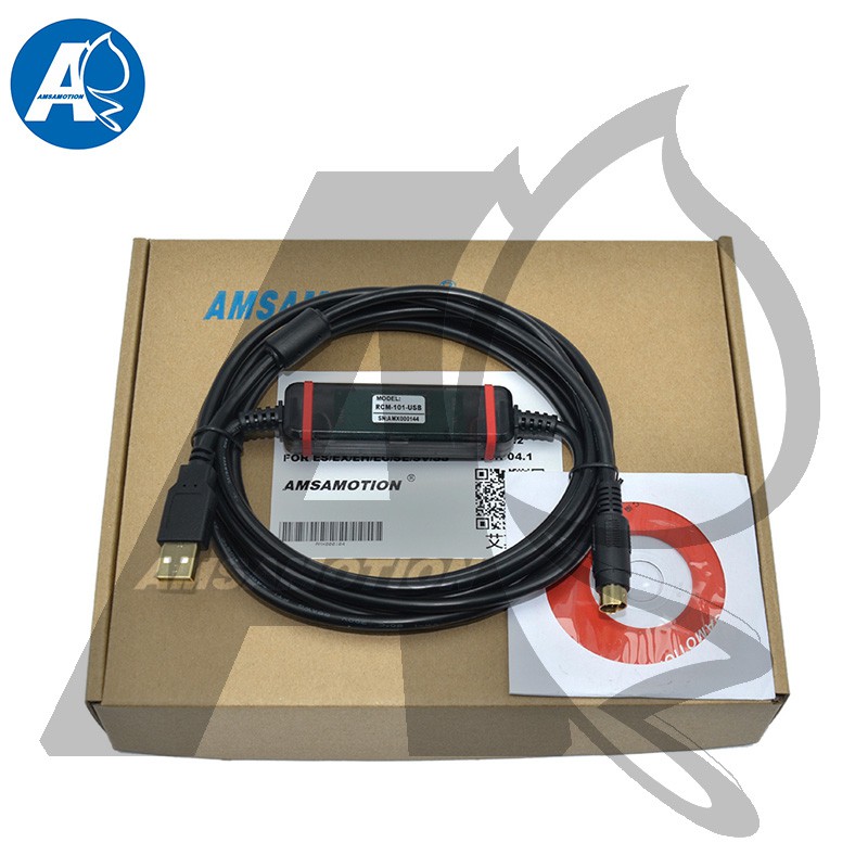 RCM-101-สายการเขียนโปรแกรม USB เหมาะสําหรับ IAI Electirc กระบอก Driver ACO/PCON/SCON สายการแก้ ...