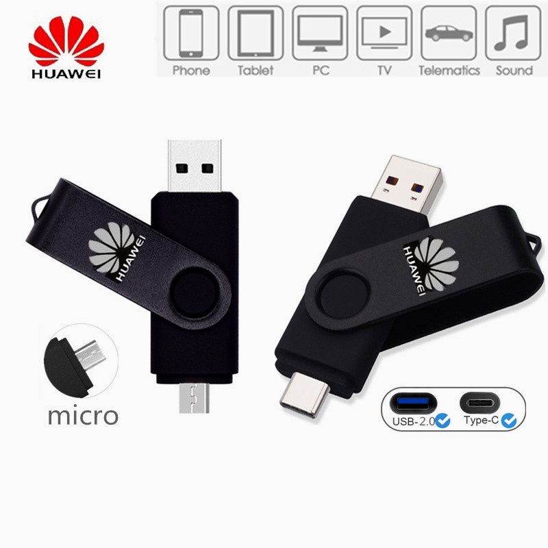 Huawei OTG แฟลชไดรฟ ์ 64GB 128GB 256GB 2TB ความเร ็ วสูง Type-c micro ...