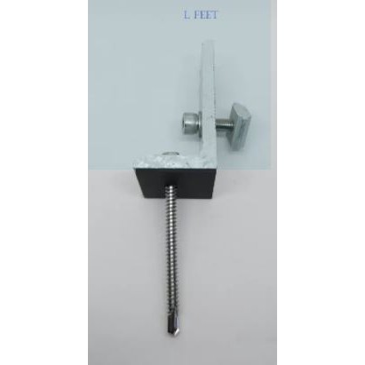 L Clamp, l Foot ขายึดรางอลูมิเนียมกับแผ่นเมทัลชีท | Shopee Thailand