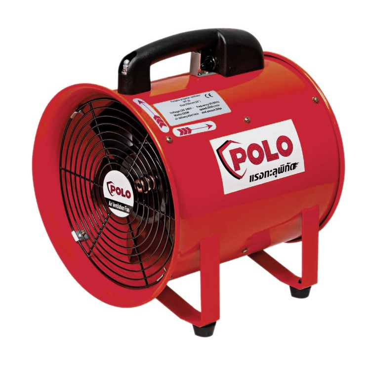 พัดลม ดูดเป่า POLO พัดลมระบายอากาศ รุ่น SHT-20 ขนาด 8" , รุ่น SHT-25 ขนาด 10" , รุ่น SHT-30 ขนาด ...