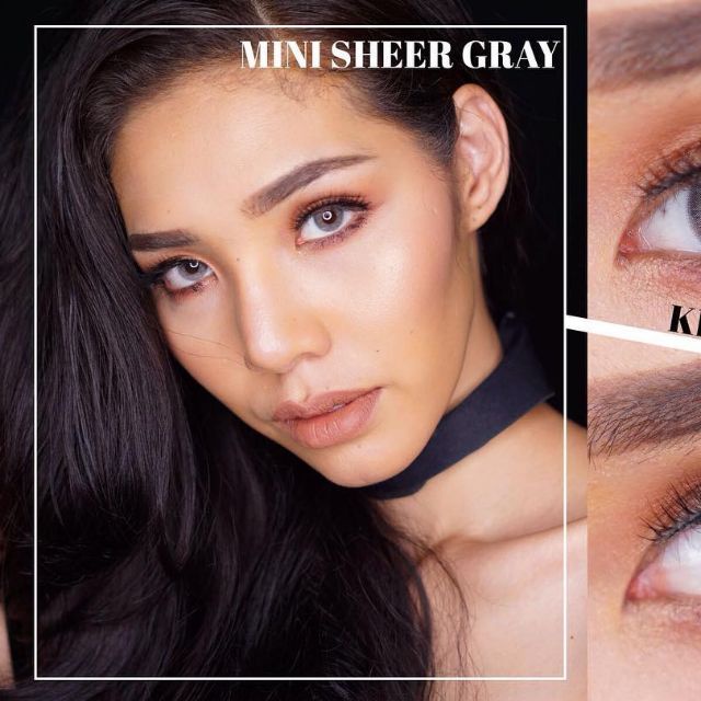 SD คอนแทคเลนส์ Mini Sheer grey พร้อมส่ง สายตาสั้น และ สายตาปกติ | Shopee Thailand