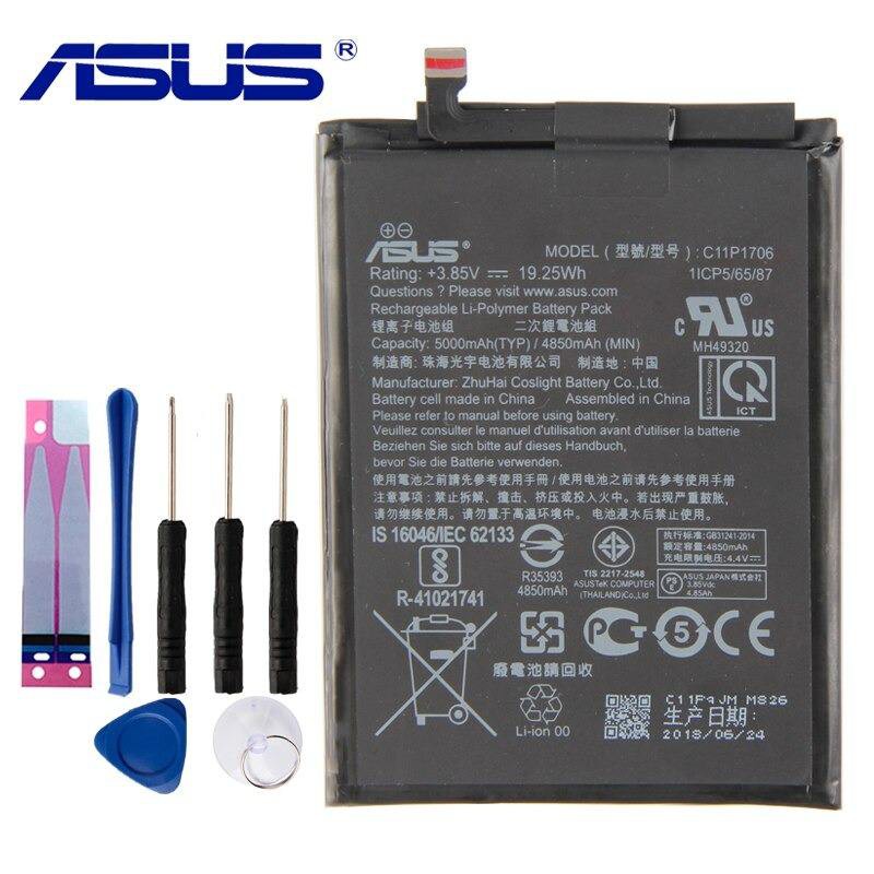 แบตเตอรี่เกรดแท้ Asus ZB602KL Zen Max Pro M1 C11P1706 COS POLY ZB602KL ...