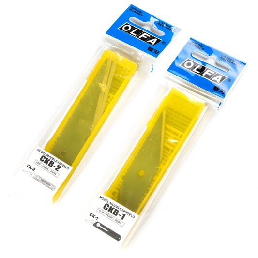 ใบมีดคัตเตอร์ OLFA CKB-1 / CKB-2 (บรรจุ2ใบ/แพ็ด) | Shopee Thailand