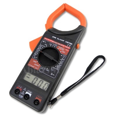 AMAZZ-เครื่องวัดกระแสไฟฟ้าและแรงดัน Digital Clamp Meter DT-266 | Shopee Thailand