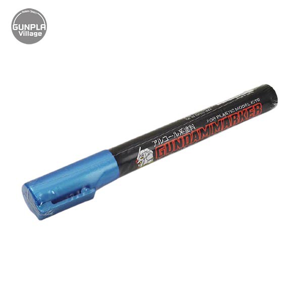 Mr.Hobby Gundam Marker GM17 (Metallic Blue) 4973028935974 (ปากกา) | Shopee Thailand