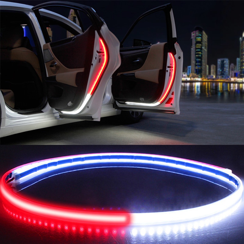 Safety warning led strip for door, 12v waterproof automotive lights ...