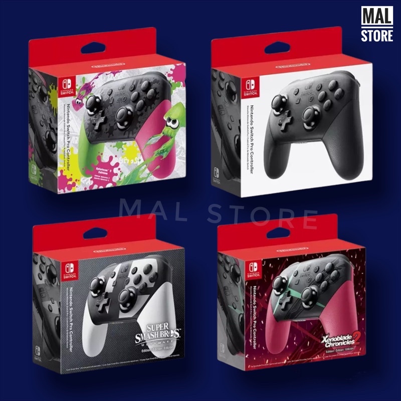 Nintendo Switch Pro Controller (ของแท้ 100%) | Shopee Thailand