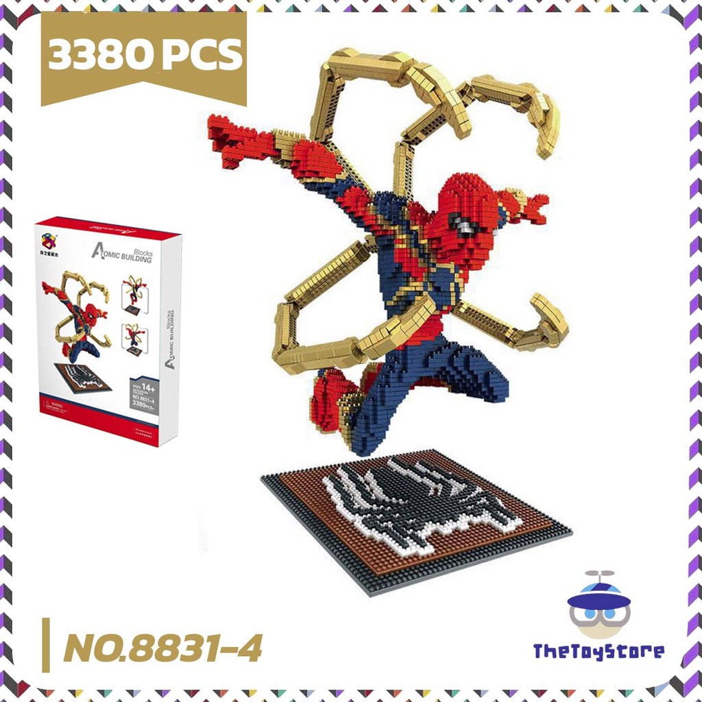 Atomic building blocks spiderman store
