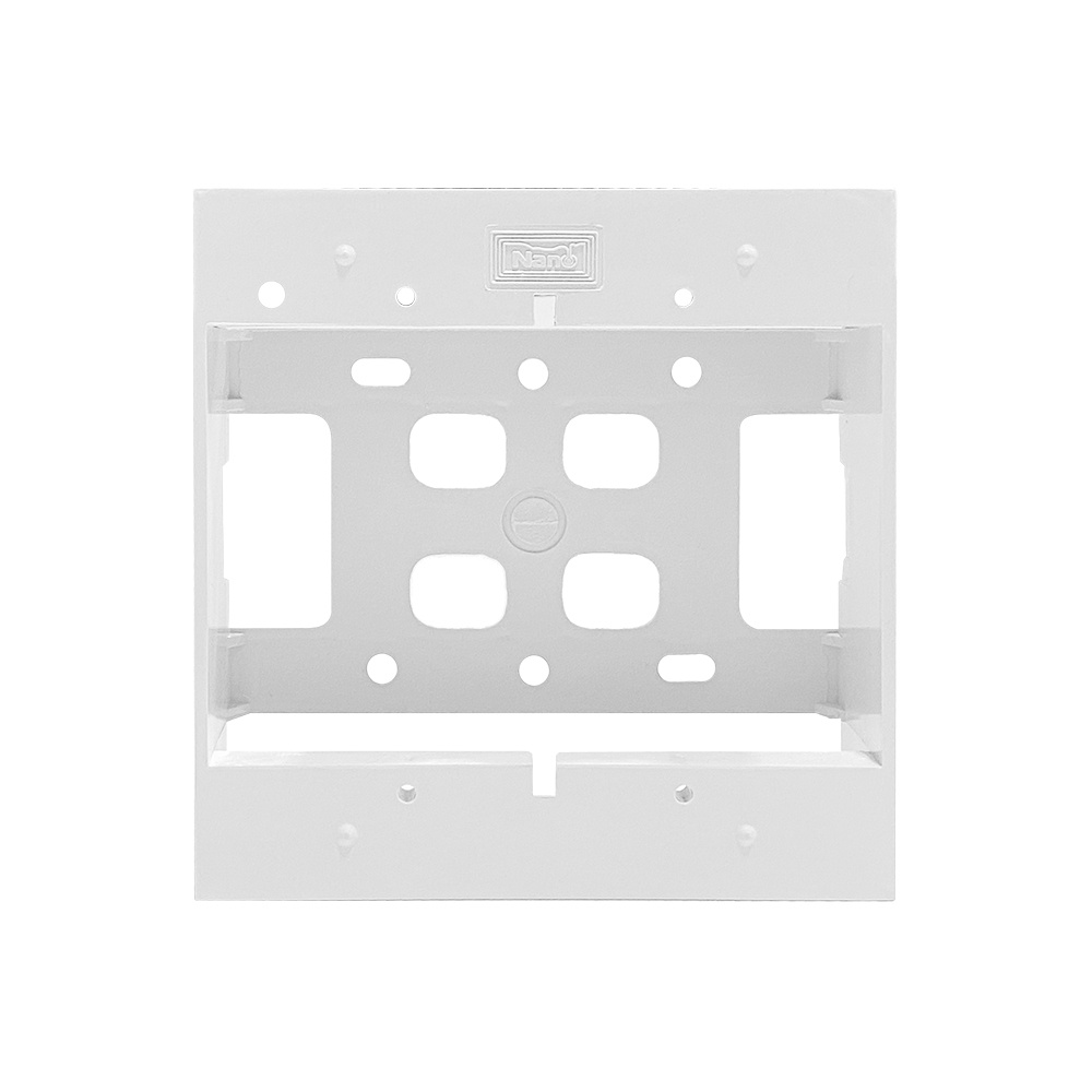 Box บล็อกสำหรับติดตั้งแบบติดลอย ขนาด 4"x4" นิ้ว สีขาว สำหรับใช้งานภายใน ...