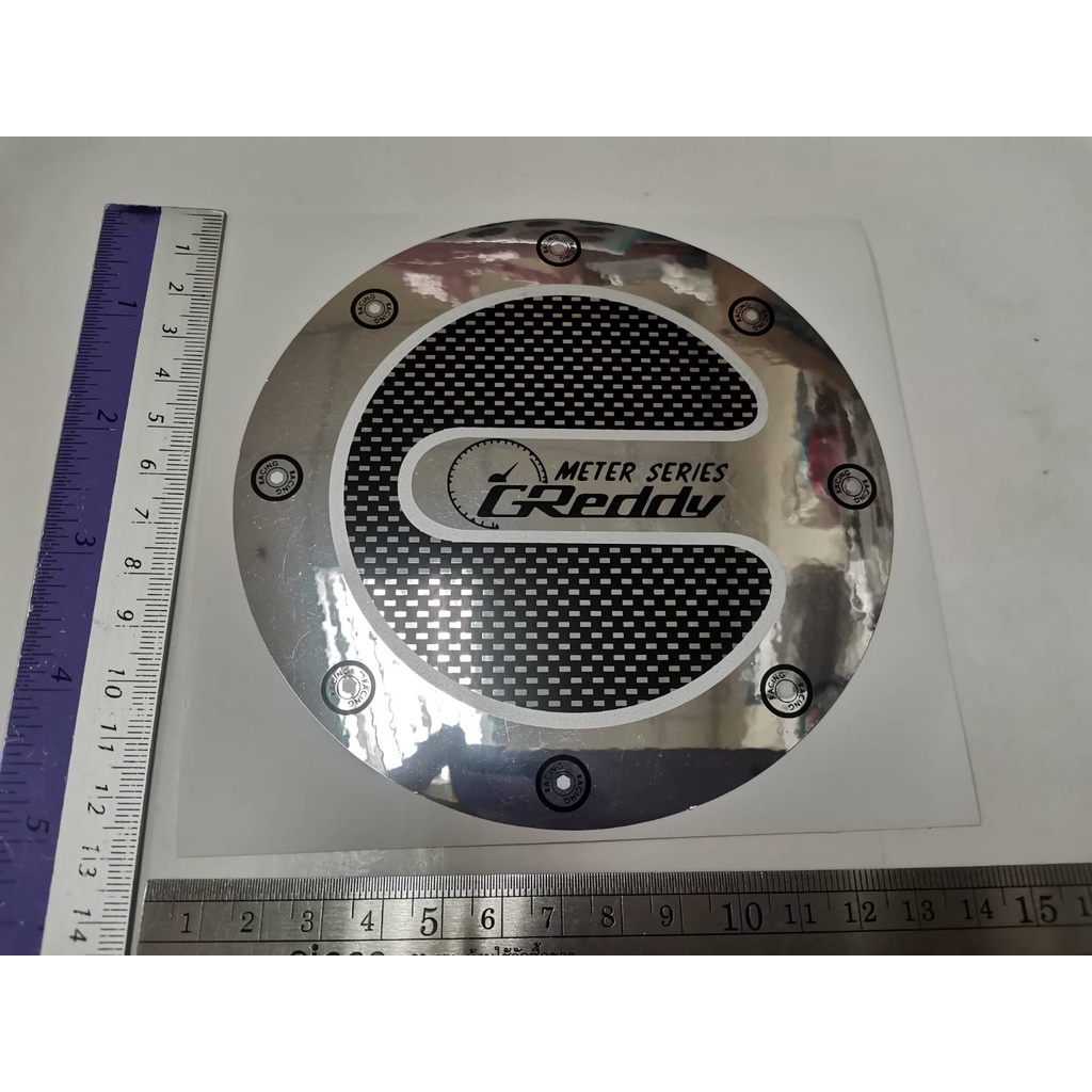 สติ๊กเกอร์ฟอยด์เงิน แบบเรียบ สำหรับ ติดฝาถังน้ำมัน ติดรถ แต่งรถ ทุก ...