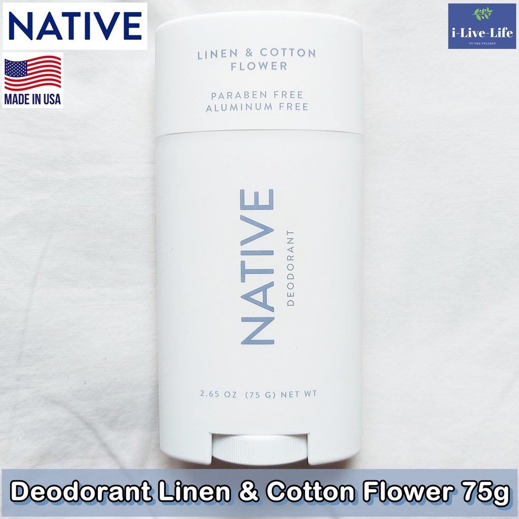 เนทีฟ ระงับกลิ่นกาย กลิ่นลินินและดอกฝ้าย Deodorant Linen & Cotton ...