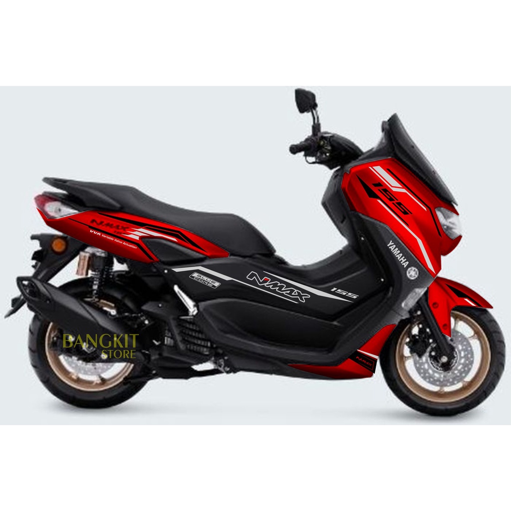 Merah สติ๊กเกอร์ตัด สติ๊กเกอร์ตัดสําหรับ NMAX ใหม่ทั้งหมด 2021 2022 ...
