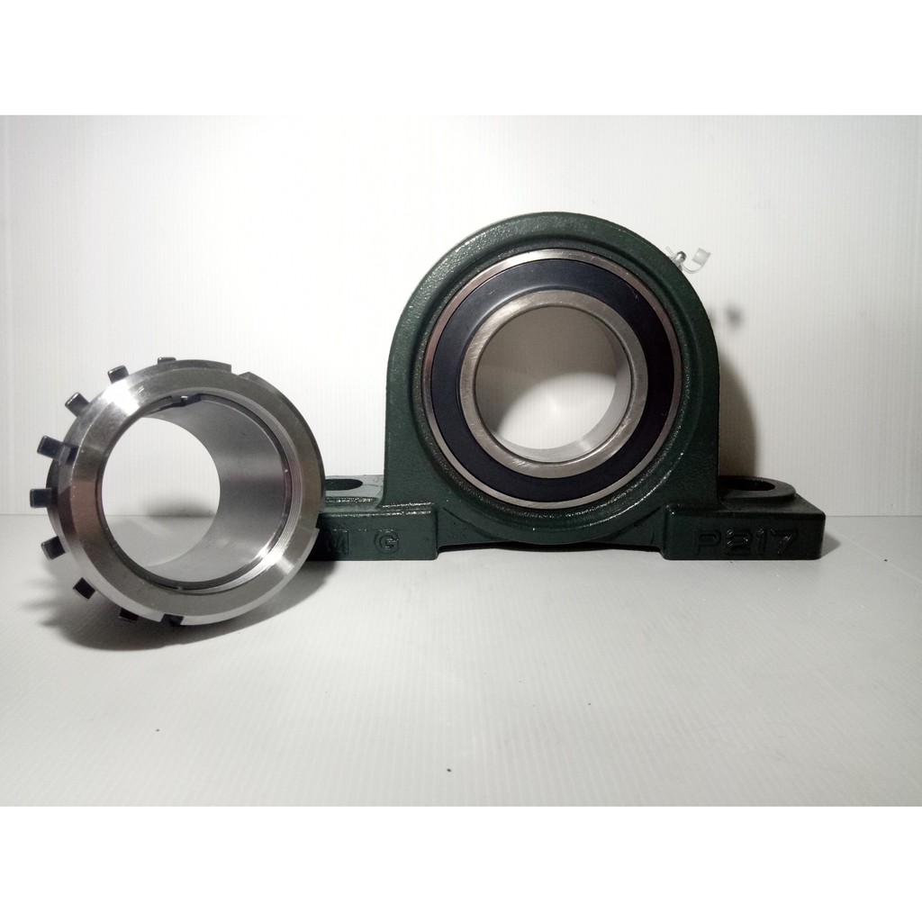 ตลับลูกปืนตุ๊กตาUKPรูเทเปอร์ ตัวเสื้อเหล็กหล่อUCโครมสติลสำหรับใช้กับสล ...