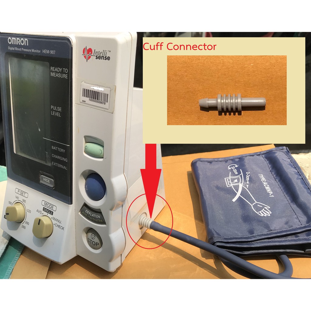 Cuff Connector #อะไหล่เครื่องวัดความดัน #NIBP Cuff Connector #Cuff Air ...