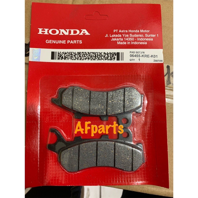 ผ้าดิสเบรคหน้า Disc PCX 150 ADV 150 CBS ABS PCX 160 ประเภท CBS KRE ...