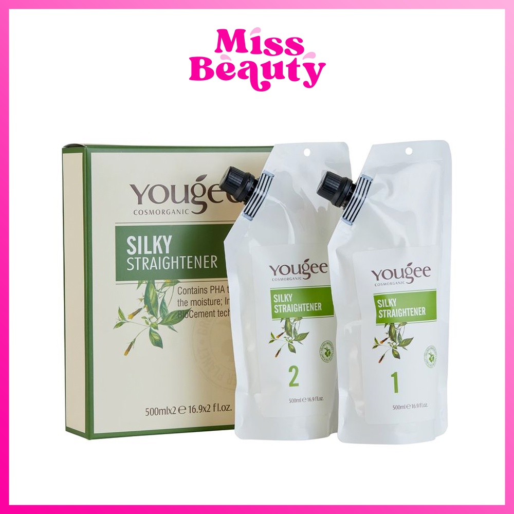 Yougee Silky Straightener ยูจี ซิลกี้ สเตรทเทนเนอร์ น้ำยายืดผม สำหรับผม ...