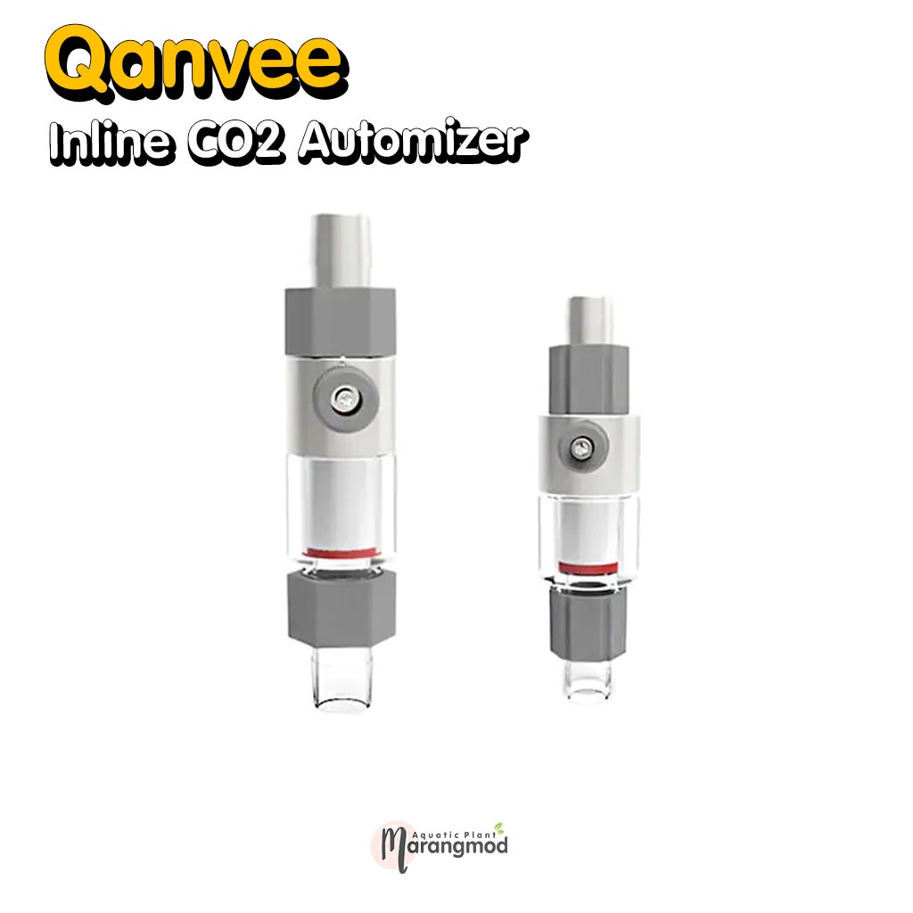Qanvee Inline CO2 Automizer ตัวละลายคาร์บอนไดออกไซด์ในน้ำ สำหรับสายยาง 13mm และ 17mm | Marangmod ...