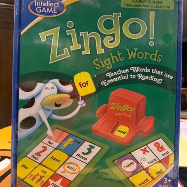 Zingo! sight words สำหรับเกมส์ชุดนี้ เป็นบิงโกคำศัพท์ที่พบในชีวิตประจำ ...