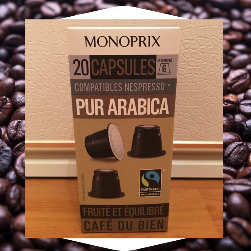 แคปซูลกาแฟ MONOPRIX 10, 20 แคปซูล สำหรับเครื่อง Nespresso Coffee ...