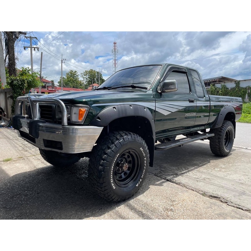 คิ้วล้อ ซุ้มล้อ โป่งล้อ ไมตี้ SR5/LN111 6 นิ้ว toyota mighty-x | Shopee ...