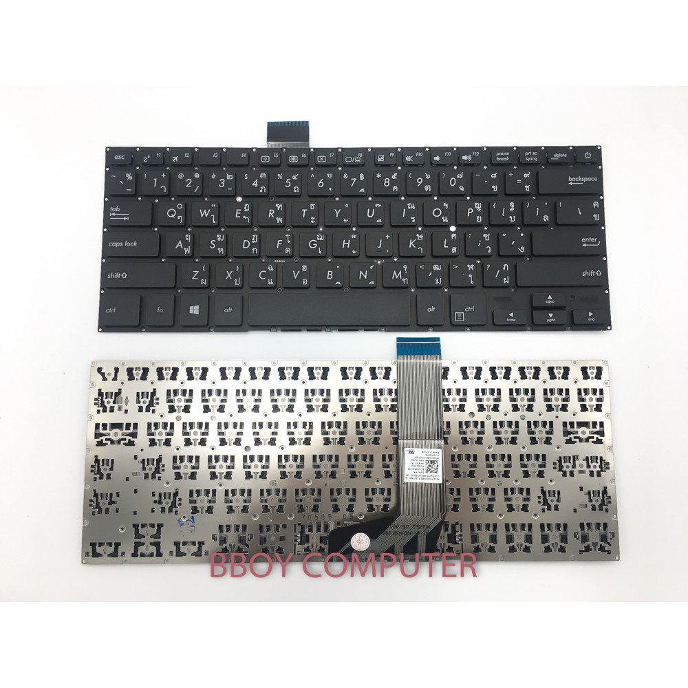 ASUS Keyboard คีย์บอร์ด ASUS VivoBook 14 S14 A405U A405UQ A405UR ไทย ...