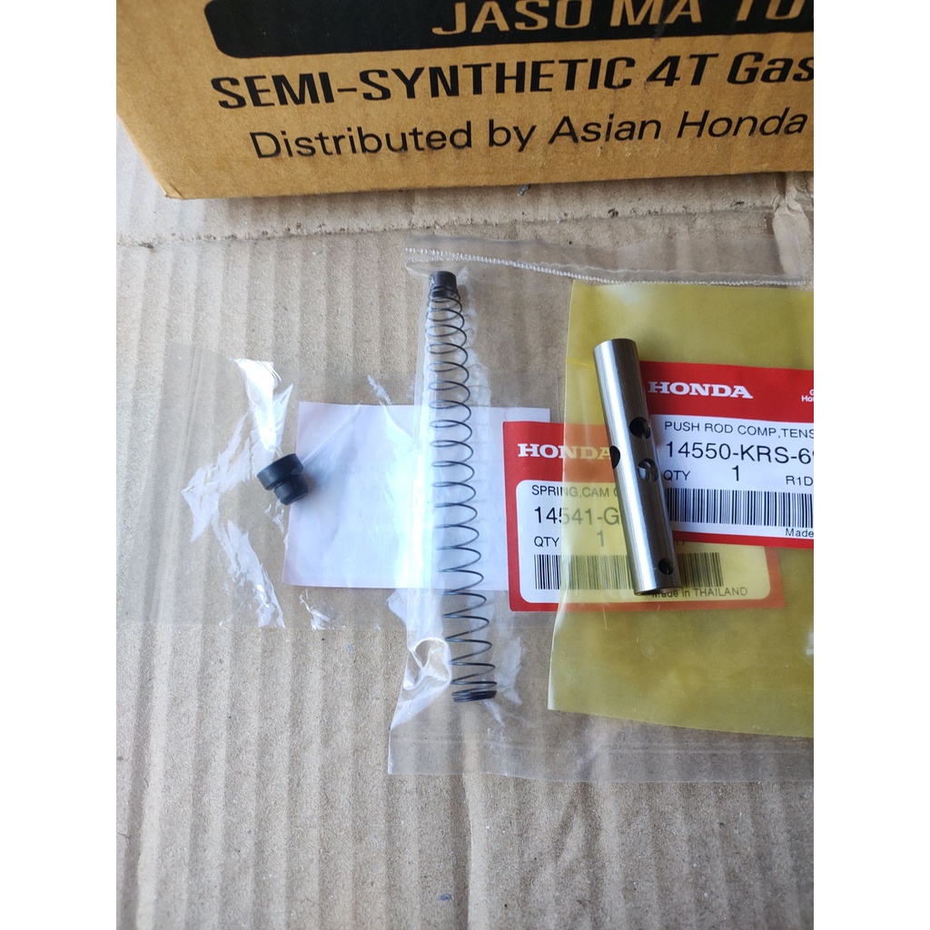 14541-GB4-681/14550-KRS-691/ 14566-086-030ชุดแกนดันตัวกดโซ่ราวลิ้นแท้ ...