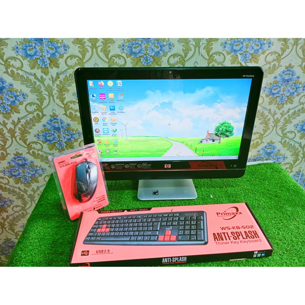 AIO ออล อิน วันAMD X-6850 E สวยๆพร้อมของแถม All in one .ใช้ง่าย ประหยัด ...