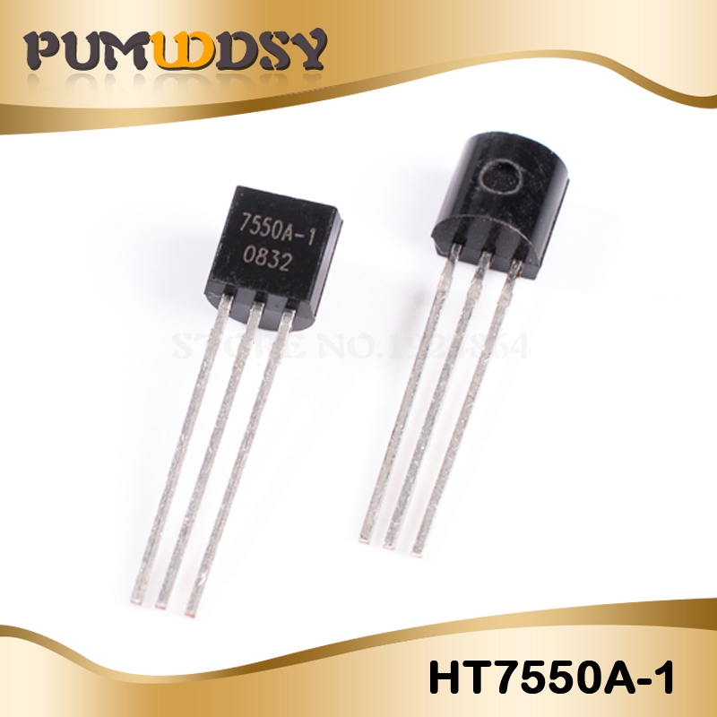 10pcs/lot HT7550A-1 HT7550-1 TO-92 7550A-1 7550-1 HT7550 Voltage ...