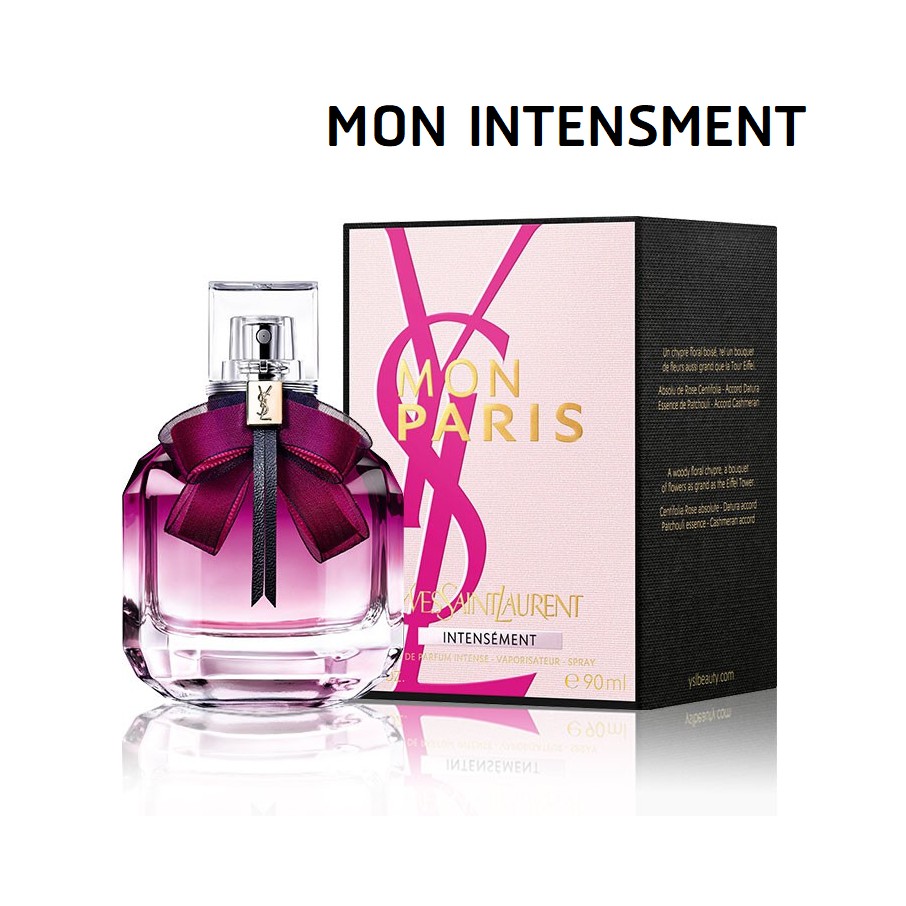 (Intensement) YVES SAINT LAURENT (YSL) Mon Paris Intensement EDP 90 ml ...