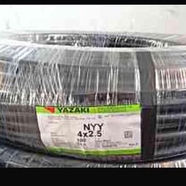 สายไฟ NYY 4 x 2.5 sq.mm. ยาซากิ YAZAKI 100 เมตร | Shopee Thailand