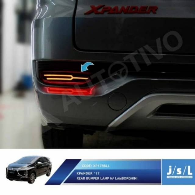 MATA JSL Cats Eye Led Lamp / Back Reflector Bumper Lamp Lamborghini ...