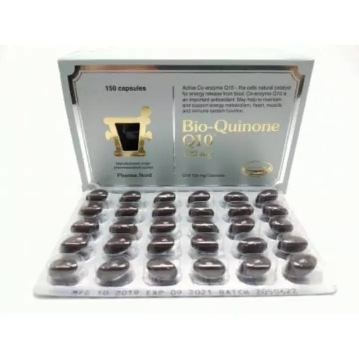 Bio-Quinone Q10 100mg. 150 เม็ด Pharma nord | Shopee Thailand
